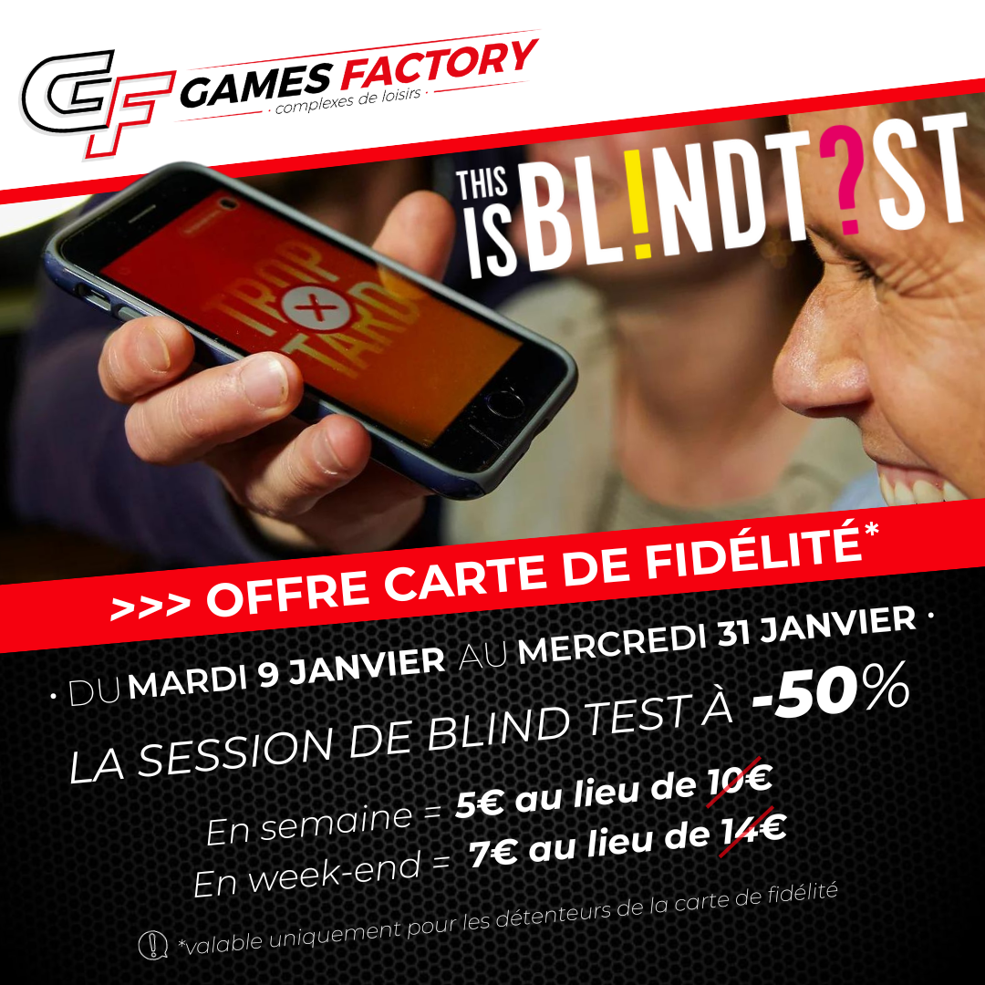 Réservations - Games Factory Beaune